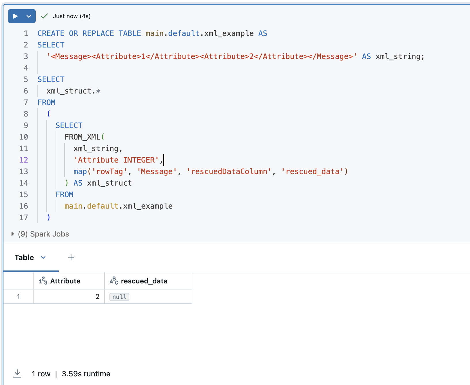 XML Auto Loader rescuedDataColumn Doesn't Rescue A... - Databricks Community - 106898